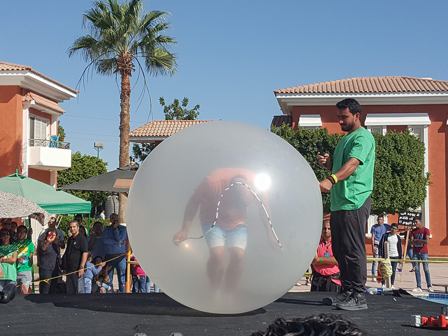 Egyptian Revival - The Return of the 6 Foot Balloon - Jump Rope Masters