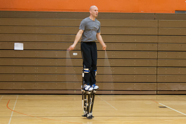 Jumping Rope on Stilts - Jump Rope Masters